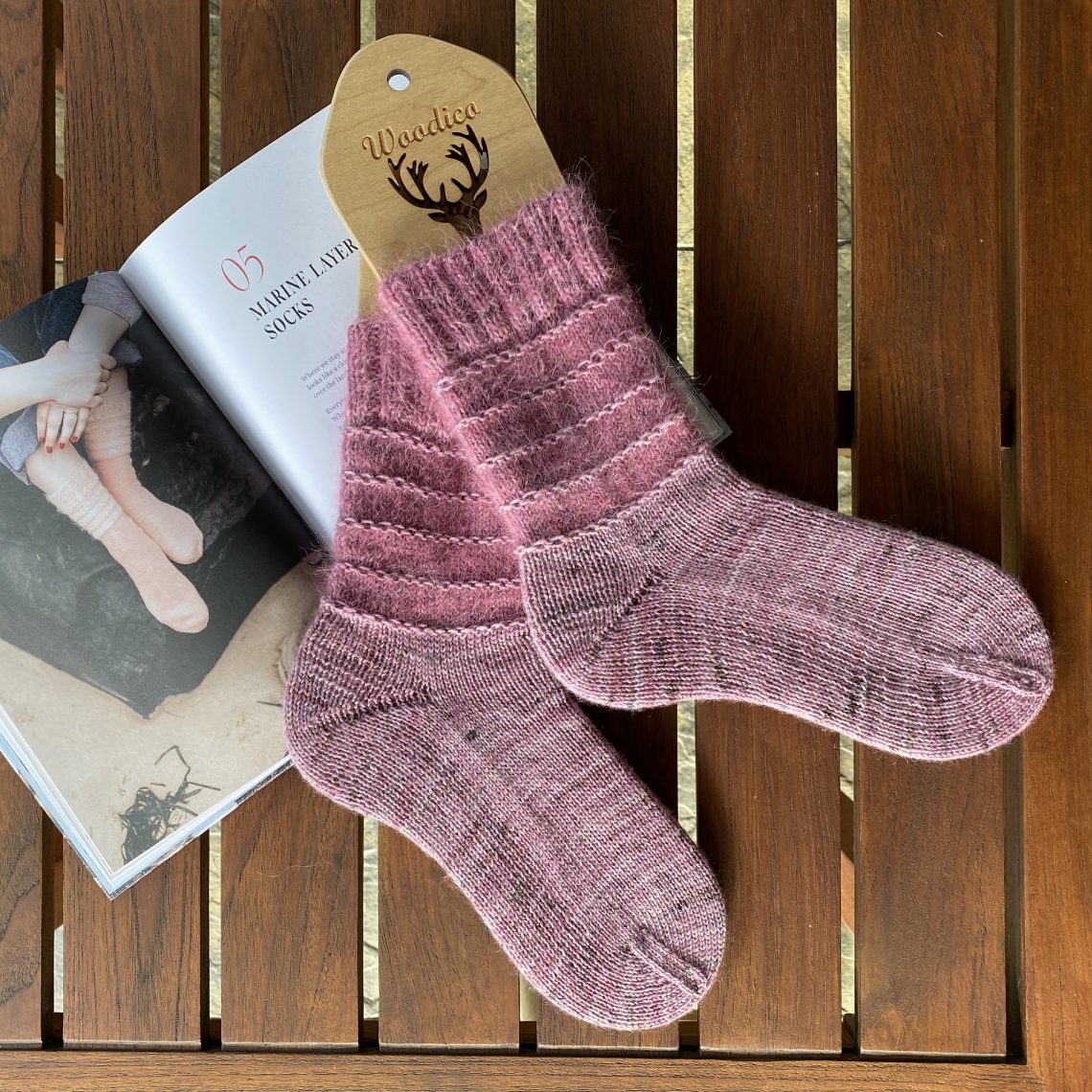 The yo-yo (boomerang) sock heel – Heathland Knits